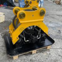 China 17t 25t Hydraulic Vibrating Plate Compactor For 2-5t 5-12t 12-18t 18-24t 24-36t Excavator Compactors Attachment for sale