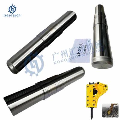 China KOMAC TOR42 TOR22 TOR23 TOR26 KB1000 KB1500 KB2000 KB350 KB3600 KB3600S Hydraulic Breaker Piston for Jack hammer Par for sale