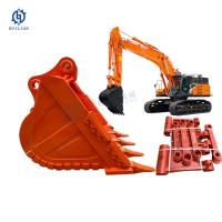 China ZX470LC-5G EX300 Construction Machinery Excavator Attachment Reinforced Heavy Duty Rock Bucket for sale