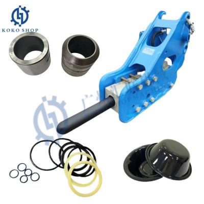 China OKADA Excavator Breaker Rock Breaker Parts Front Cover Lower Bush Upper Bush Suit TOP-203B TOP200 TOP205 TOP210 TOP800 for sale