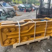 China Skid Steer Rock Box Top Type Concrete Hydraulic Hammer Breaker For 20-30 Ton 30-55T Excavator for sale