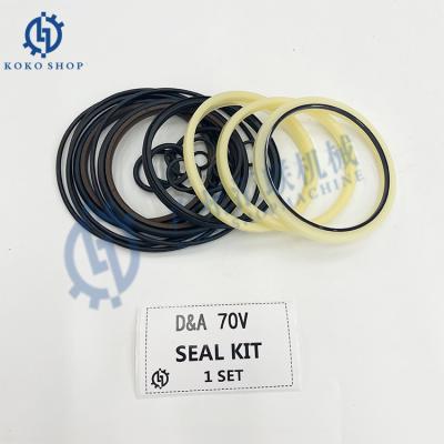 China Oil kit sealing kits D&A70V D&A 15V D&A 20V D&A 30V D&A 40V D&A 50V D&A 60V D&A220V D&A222V D&A250V For Excavator for sale