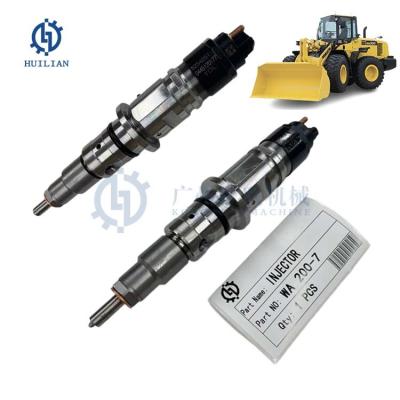 China 0445120041 0445120177 Fuel Injector for Wheel Loader WA200-6 WA200-7 WA250-6 WA320-6 WA380-6 for sale