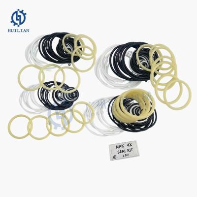 China NPK 3X 4X 8X 10X 14X 16X Hydraulic Breaker Oil Seal Tecthane Breaker Hammer Oil Seal Repair Kit for sale