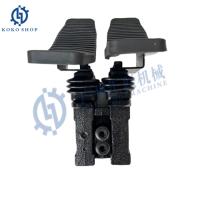 China High Quality XCMG XE210 Foot Control Valve Double Flow Pedal Pilot Valve Walk Pilot Valves For Excavator Parts for sale
