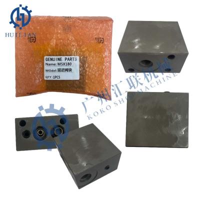 China Original M5X180 Delay Valve Block M5X180CHB-12A M2X63 M2X150 M5X130 Valve Block For Excavator Hydraulic Pump Parts for sale