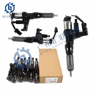 China HINO J08E 23670-E0010 8-97603415-7 095000-6590 095000-6591 Fuel Injector for Kobelco SK300-8 SK330-8 Excavator for sale