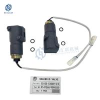 China EX120 EX200-2 EX200-3 Excavator High Speed 24V Solenoid Valve Hydraulic Pump Main Pump Valve for sale