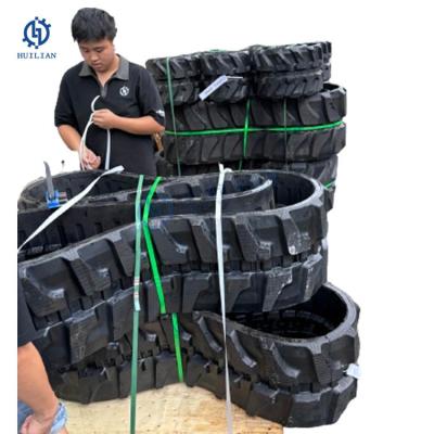 China 400x72.5x76 300x52.5x86 250x48.5x84 300*55.5*82 300*84*34 300*55*84 400*90*50 Rubber Track For Mini Excavator for sale