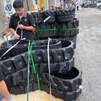 China Engineering Rubber Tracks For 406x152.4x53 550x90x56 320x86bx49 400x86x50 250*52.5*76n 180*72*40 230*96*35 Track System for sale