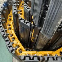 China 400x72.5wx76 450x83.5kx74 300x52.5x86 Rubber Tracks Pads For Hyundai Robex 35z-9 60cr-9 80cr-9a Excavators Track Shoes for sale