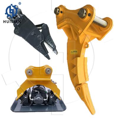 China 5Ton 8t 12t 18t 20t 30t 40t 50t 60t Excavator Attachments Excavator Earth Moving Ripper for R210LC-7 EC210C  PC220LC for sale