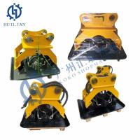 China 25-36 Ton Hydraulic Vibrating Plate Compactor For SK250 SY365 SY335 SH300 SK330 EC290B CX360 LG936 Excavator Attachments for sale