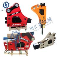 China Side Type SHY68 SYH75 Original SANY Hydraulic Breaker for Soosan SB40 SB43 Rock Breaker 4-9 Tons Excavator Attachment for sale