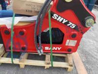 China Side Type SHY68 SYH75 Original SANY Hydraulic Breaker for Soosan SB40 SB43 Rock Breaker 4-9 Tons Excavator Attachment for sale