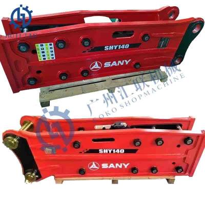 China Original SHY140 Hydraulic Breaker SHY155 SHY165 SANY Breaker Hammer for Soosan SB81 HB20G 20 Tons Excavator Attachments for sale