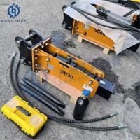 China SB30 SB35 SB40 SB43 SB45 SB50 SB60 SB70 SB81 SB100 Rock Breaker Open Box Type Top Side Mounted Fit 1-68 Ton Excavator for sale
