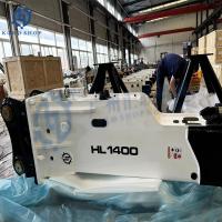 China HL800 HL1000 HL1400 HL1500 HL1600 Durable Hydraulic  Breaker Open Box Skid Loader Backhoe Type Fit 0.8-90 Ton Excavator for sale