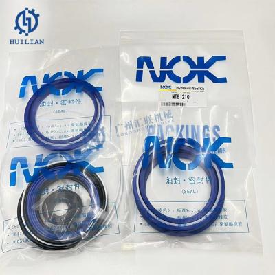 China MTB Excavator Hydraulic hammer Spare Part MTB210 MTB215 MTB255 Hydraulic Breaker Seal Kit for sale