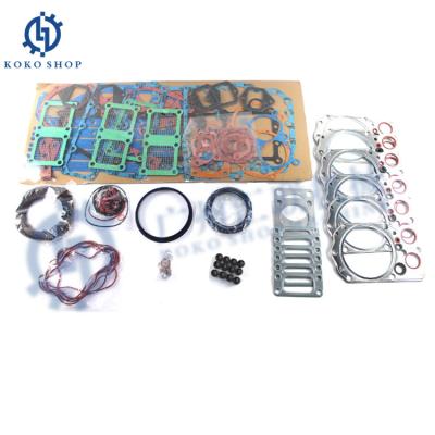China Engine Overhaul Gasket Kit ME999730 ME999665 Fit 6D22 6D22T 6D24 6D24T Engine Kobelco SK300 KATO HD1250 HD1100GExcavator for sale