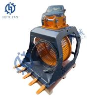 China EX30 ZX30 PC30 SK05 Hydraulic Rotating Screening Bucket Stone Sand Screening Bucket for 3-5 Tons Excavator Attachments for sale