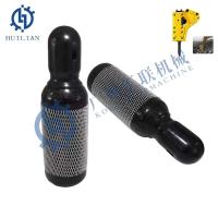 China 4L 8L 10L Excavator Hydraulic Breaker Nitrogen Gas Bottle Gas Cylinder Tank for Hydraulic Breaker Hammer Parts for sale