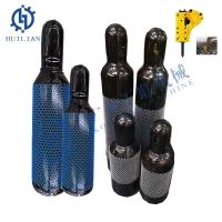China 4L 8L 10L Excavator Hydraulic Breaker Nitrogen Gas Bottle Gas Cylinder Tank for Hydraulic Breaker Hammer Parts for sale