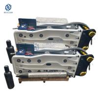 China Mining HB20G Hydraulic Rock Road Breaker For HB30G HB40G HB50G Excavator Side Open Box Type Stone Breakers With Chisel for sale