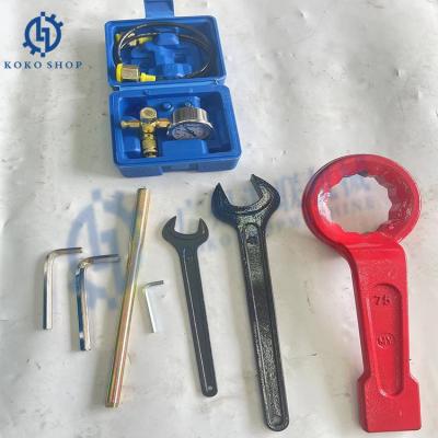 China Soosan rock breaker parts SB81 Tool box charging kit SB40 SB43 SB45 SB50 SB60 SB70 Fit Excavator hammer SB121 SB130 SB1 for sale
