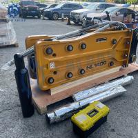 China HL100 HL200 HL300 HL1400 HL430 HL2000A HL3000 HL3500 Hydraulic Breaker Open Box Medium Range Fit 0.8-90 Ton Excavator for sale