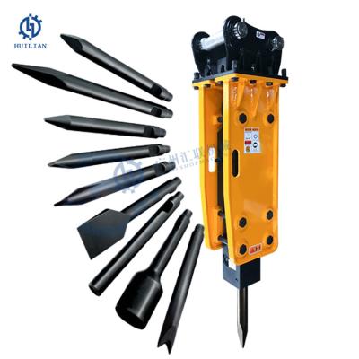 China MTB Breaker Chisel Hydraulic Hammer Tools For MT120 MT150 MT170 MT210 MT250 MT255 MT275 MT360 MT500 MT700 Moil Point for sale