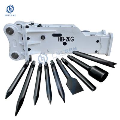 China SB202 SBC410 SB300 SB302 SBC610 SB452 SBC800 SB850 SB552 SB702 Excavator Breaker Moil Point Chisel For Hydraulic Hammer for sale