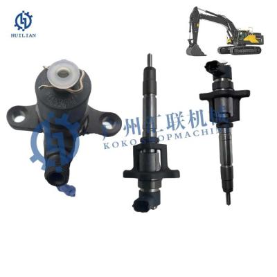China 4026222 0432191327 BF6M013EC 0445115063 0445120048 0950005450 ME226718 0445120048 Excavator engine rail injector for sale