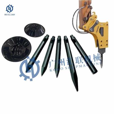 China TEX75/80 TEX100H TEX110H TEX180H TEX200H TEX250H1 TEX400H TEX600 TEX700 TEX900 TEX1400H TEX1800 TEX2000H Excavator Breaker Chisel for sale