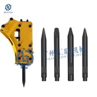 China SB80A SB81 SB100 SB120A SB121 SB130 SB140 SB150 SB151 Hydraulic Breaker Chisel Hammer Breaker 42CrMo Moil Wedge Chisel for sale
