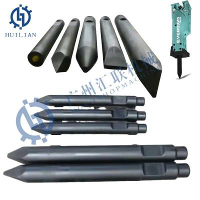 China Hanwoo RHB320 Drill Bit Drill Rod Chisels RHB328 RHB325 RHB323 RHB322 Breaker Chisel for Hydraulic Hammer Parts for sale