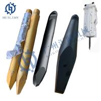 China Komatsu JTHB100 JTHB150 JTHB190 JTHB210 JTHB210-3 Blunt Type Moil Point Breaker Chisel for Rock Hammer Spare Parts for sale
