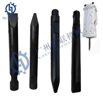 China FINE21 FINE20 HB20G 42CrMo Hydraulic Rock Breaker Chisel FINE22 FINE23 FINE25 FINE Hammer Chisel for FINE Breaker Parts for sale