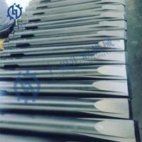 China FINE21 FINE20 HB20G 42CrMo Hydraulic Rock Breaker Chisel FINE22 FINE23 FINE25 FINE Hammer Chisel for FINE Breaker Parts for sale