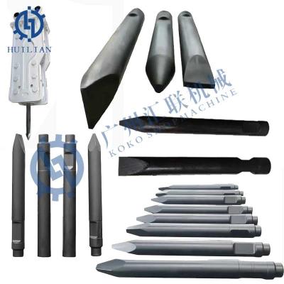 China MES/UP1200 MES/UP1500 MES/UP1750 MES/UP2000 MES/UP2500 MES/UP3000 Drill Bit Rock Chisel for Indeco Hydraulic Breaker for sale