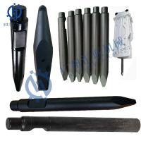 China Indeco Hydraulic Breaker Tool Rod Drill Bit Chisel For MES650P MES621 MESUP620 MES462 MES521 MES550 MES452 MES553 Hammer for sale