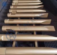 China Indeco Hydraulic Breaker Tool Rod Drill Bit Chisel For MES650P MES621 MESUP620 MES462 MES521 MES550 MES452 MES553 Hammer for sale