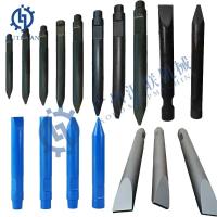 China Stanley Breaker Tool Chisels Blunt Type Moild Point Type For MB356 MB350 MB256 MB250 MB156 MB125 MB105 Breaker Chisel for sale