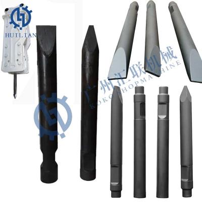China MB856 MB800 MB695 MB695 Breaker Chisels MB675 MB656 MB550 MB506 Hammer Tool Chisels For Stanley Hydraulic Breaker Parts for sale