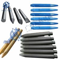 China Stanley Hydraulic Hammer Chisel MB5950 MB2975 MB2950 MB2850 MB1975 MB1950 MB1550 Rock Breaker Tool Chisels for sale