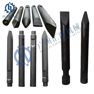 China STANLEY MB100EX MB80EX MB70EX Hydraulic Breaker Hammer Chisel MB50EX MB40EX MB30EX MB20EX Rock Chisel For Hammer Parts for sale