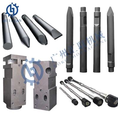 China Stanley MB256 Hydraulic Breaker Hammer Chisel MB356 MB556 MB05 MB250 MB15EX MB70EX Breaker Seal Kit Piston Tool Chisel for sale