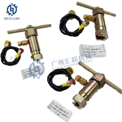 China Atlas Copco Hydraulic Breaker Hammer TEX180 TEX250 TEX400 TEX600 TEX900 TEX1400 C80 ES70 ES80 Charging Valve Kit for sale
