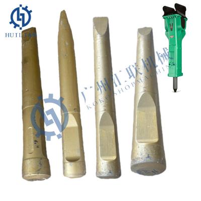China Montabert BRH501 H/V Wedge Type Breaker Tool Rod Chisel For BRH125 BRH250 BRH270 BRH570 V32 V45 V55 Hydraulic Breaker for sale