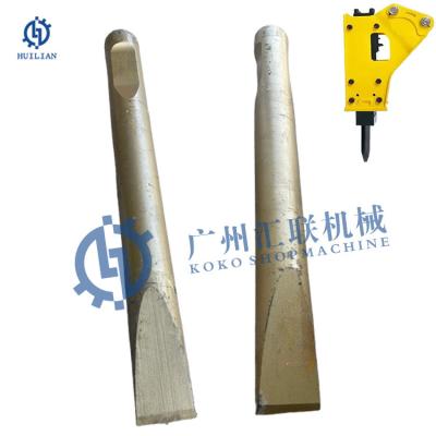 China BRH501 BRVV32 BRV45 BRV55 V1200 XL1700 Hammers Concrete Breaker Demolition Hammer H-Wedge V-Wedge Excavator Breaker Chisel Tools for sale